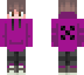 Purple Hoodie | Minecraft Skin