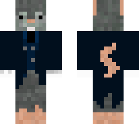 rat in a suit | Minecraft Skin
