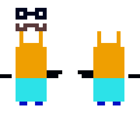 The invisible man | Minecraft Skin