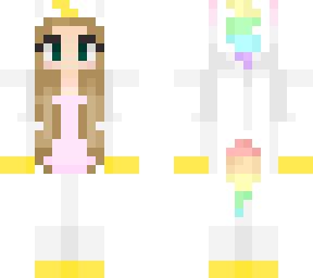 unicorn onesie | Minecraft Skins