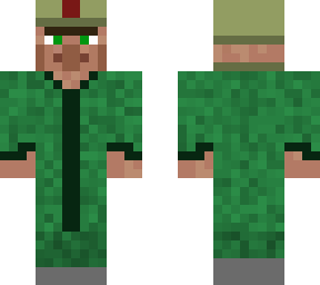 Villager Soviet Union Solider | Minecraft Skin