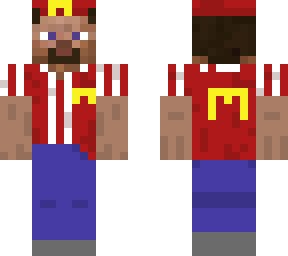 mcdonalds steve | Minecraft Skins