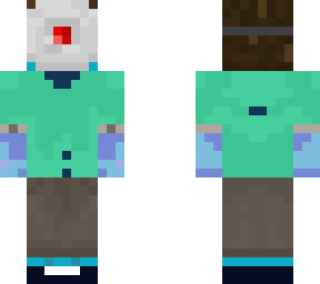 blue mask boy | Minecraft Skin