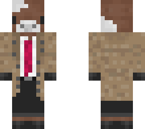 detective cow | Minecraft Skins