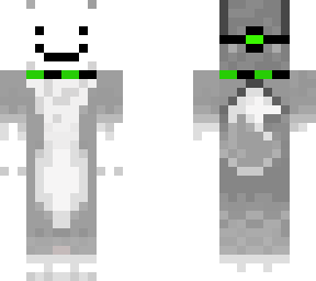 dream furry wolf | Minecraft Skin