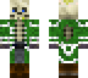 green skeleton | Minecraft Skins