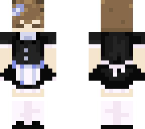 Femboy Maid Minecraft Skins
