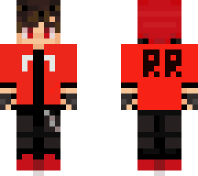 RED RAVENS UNIFORM | Minecraft Skin