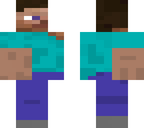 Wide Right Side Steve Disguised as Wide Left Side Steve | Minecraft Skin