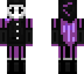 Clown pierce purple | Minecraft Skin