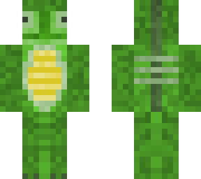 green reptilian lizard man reptile | Minecraft Skins