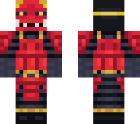 Oni Mask Samurai | Minecraft Skin