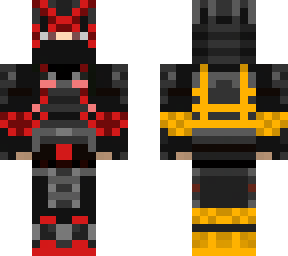 red samurai | Minecraft Skin