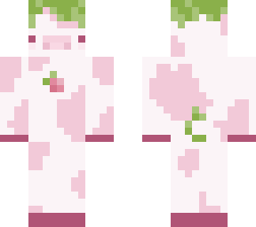 strawberry cow | Minecraft Skin
