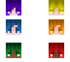 ~Rainbow pfps~ | Minecraft Skin