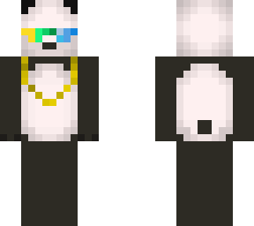 Drip Panda V4 | Minecraft Skin