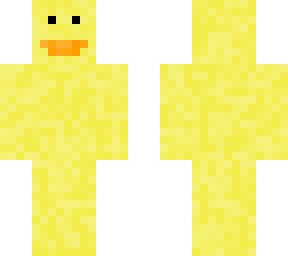 duck ente gelb yellow orange | Minecraft Skin