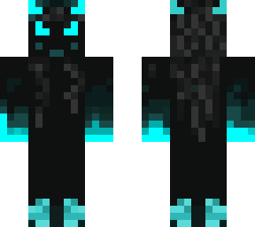 edited blue demon | Minecraft Skin