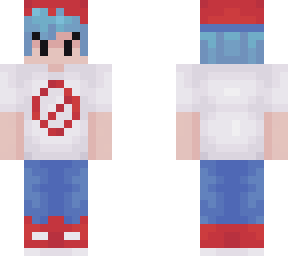 FNF Boy Friend | Minecraft Skin