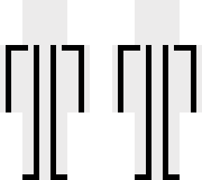 Stickman 2D Template Minecraft Skins