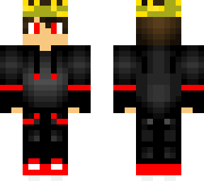 Red Skin and Corroded Crown | Minecraft Skin