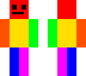 RGB man | Minecraft Skin