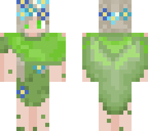 Swamp girl | Minecraft Skin