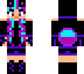 update on demon panda skin | Minecraft Skin