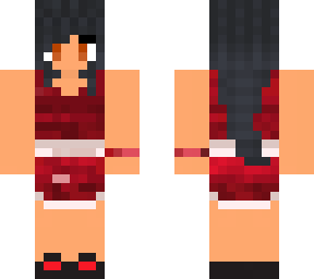 Aphmau Red Dress | Minecraft Skin