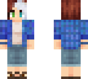 Blue RynnEver | Minecraft Skin