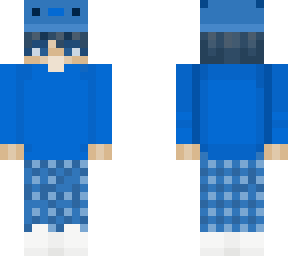 axolotl boy blue | Minecraft Skins