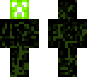 dark creeper | Minecraft Skin