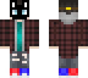 Conejo Mascara Minecraft Skins
