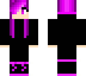 enderman girl | Minecraft Skins