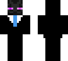 Enderman in a suit | Minecraft Skin