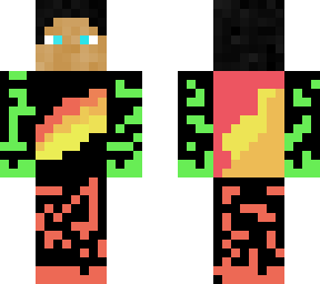 Epic fire merch | Minecraft Skin