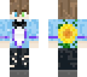fancy-boy-with-a-sunflower-suit-n-pretty-eyes | Minecraft Skin