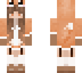 Fox girl | Minecraft Skin