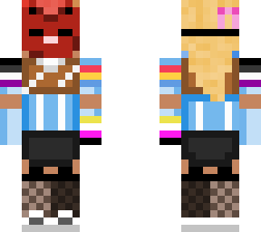 Fox mask | Minecraft Skin