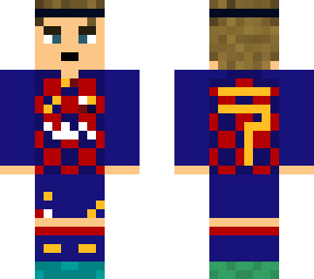 Haaland Barcelona | Minecraft Skin