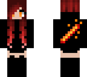 nether girl | Minecraft Skins