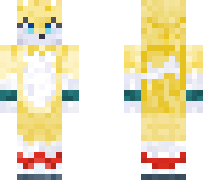 Tails - Sonic The Hedgehog | Minecraft Skin