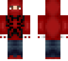 The Human Spider AKA Spiderman | Minecraft Skin