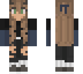 Girl Minecraft Skins Brown Hair