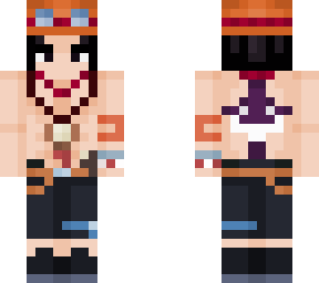ace one piece | Minecraft Skins