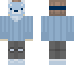 Arctic Panda Mask | Minecraft Skin