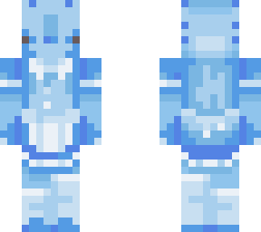 blue axolotl | Minecraft Skins