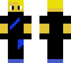 blue lightning | Minecraft Skin