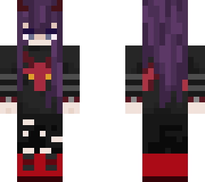 goth cute demon | Minecraft Skins