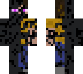 Ender-human | Minecraft Skin